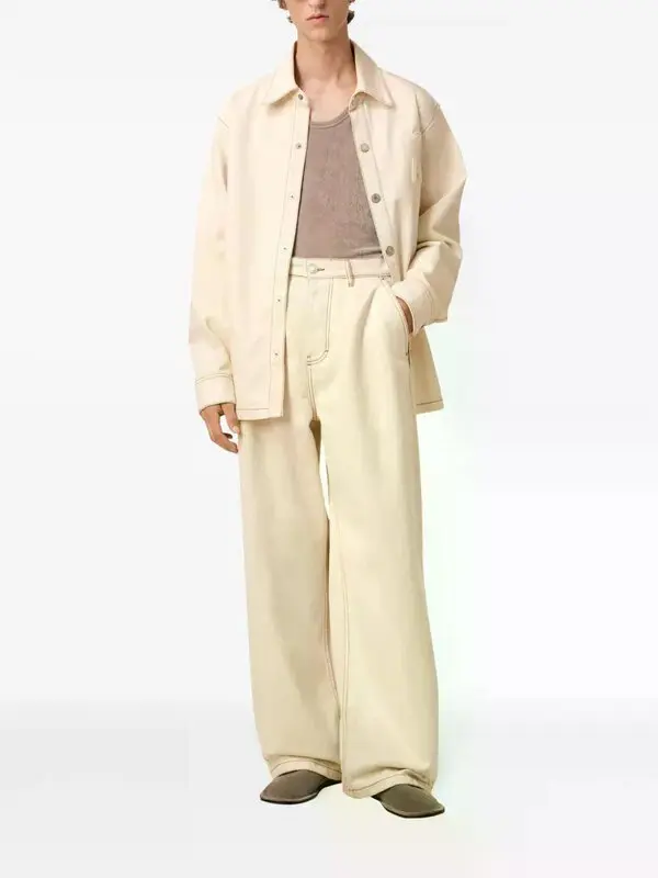 AMI Paris Wide-leg Jeans