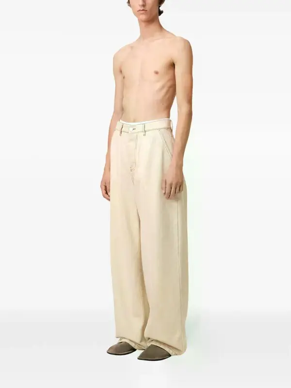 AMI Paris Wide-leg Jeans