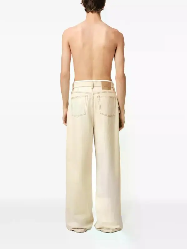 AMI Paris Wide-leg Jeans