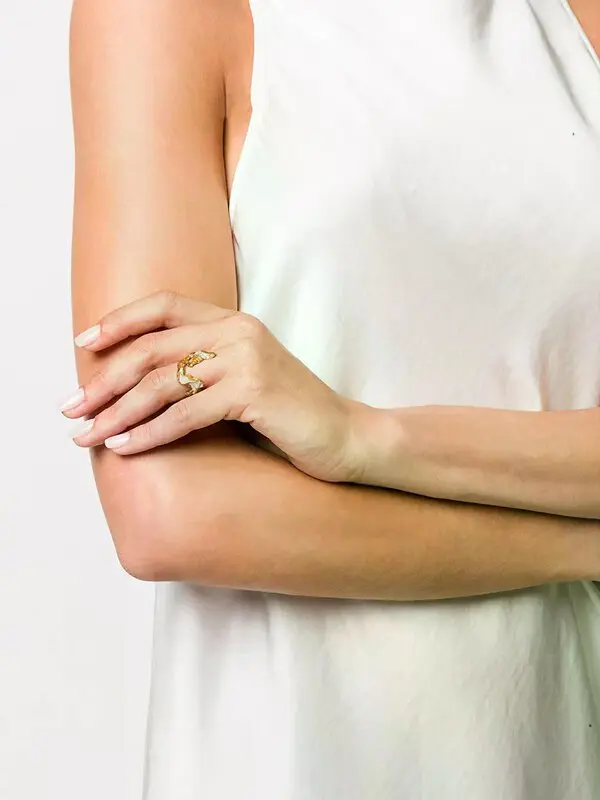 LOVENESS LEE Ela Two-tone Ring