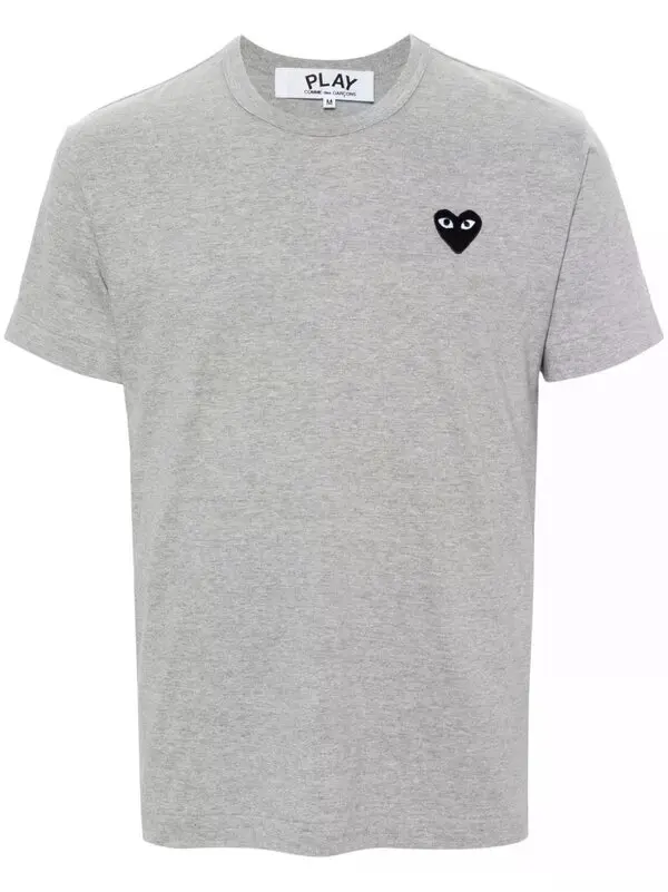 Play Comme Des Garcon Play Heart-emblem T-shirt