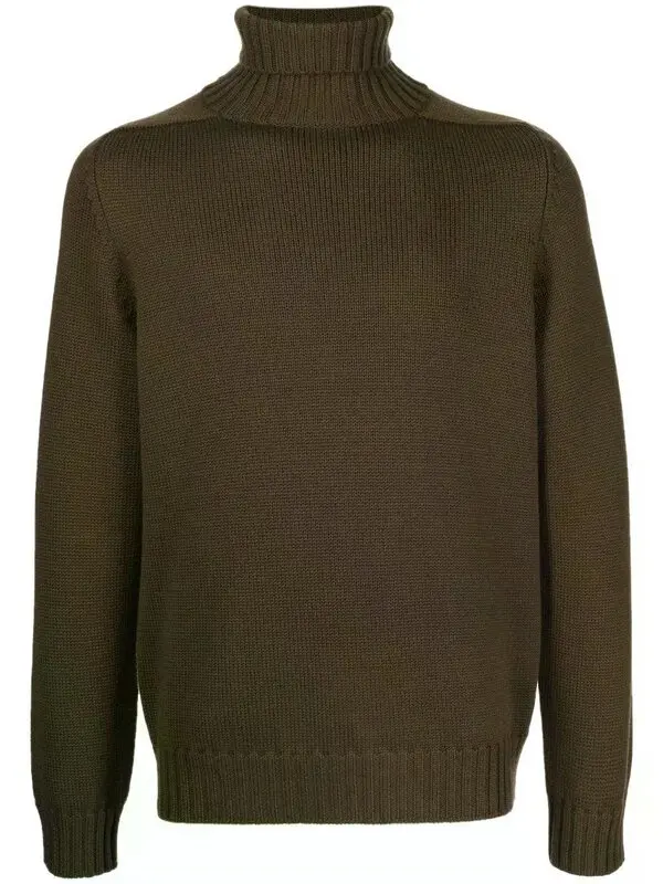 DONDUP Roll-neck Wool Jumper