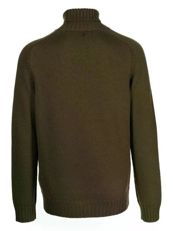 DONDUP Roll-neck Wool Jumper