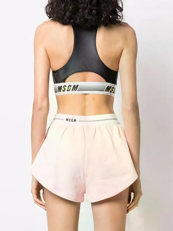 MSGM Logo Underband Sports Bra