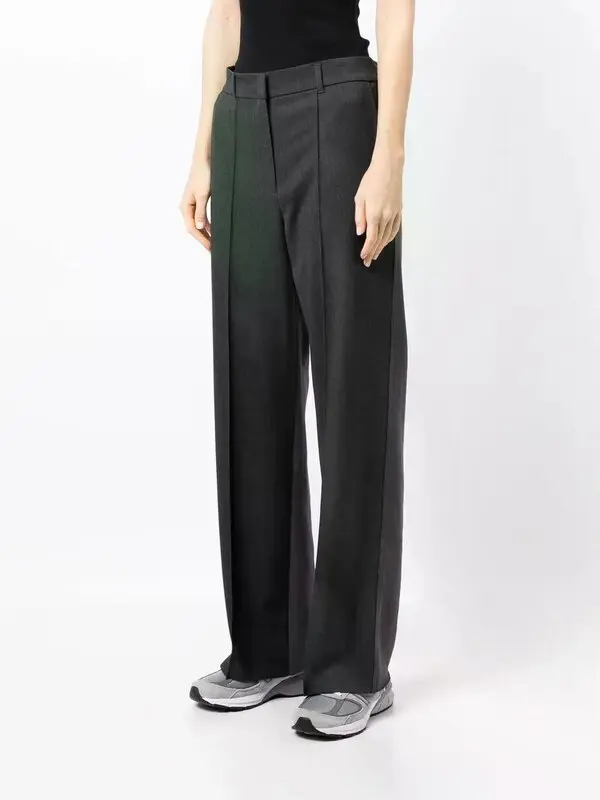 Goen.j Twill Straight-leg Trousers