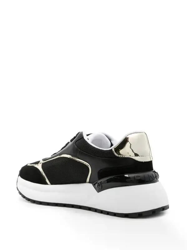 Pinko Love Birds Leather Sneakers