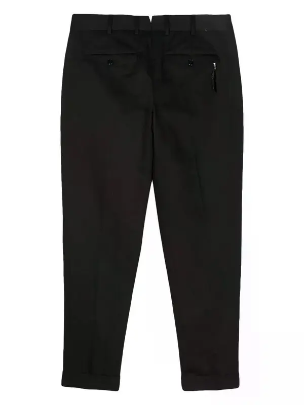 PT TORINO Mid-rise Tapered Trousers