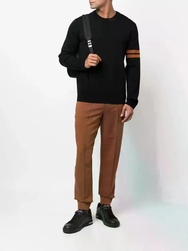 Zegna Long-sleeve Crew-neck Jumper - Black