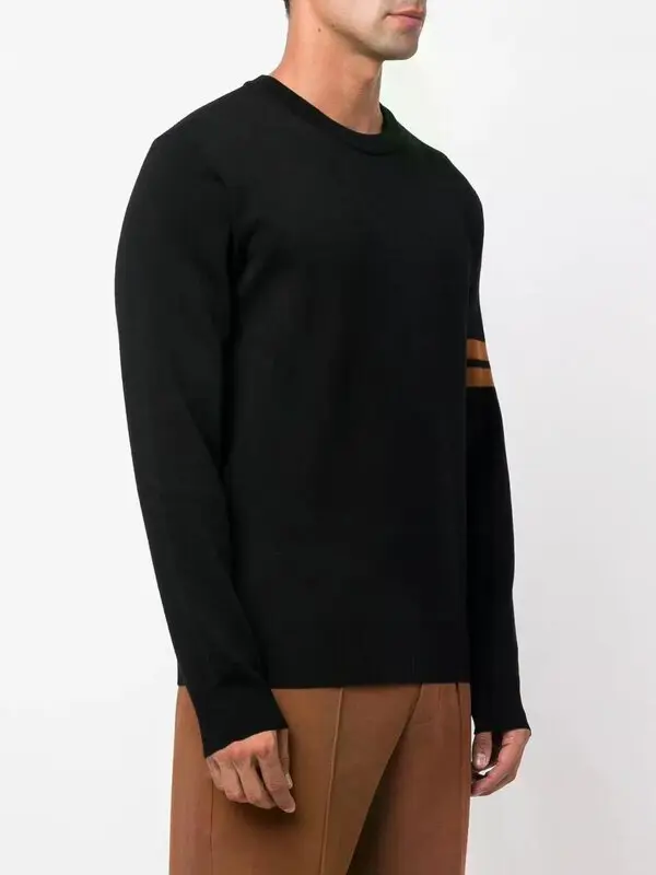 Zegna Long-sleeve Crew-neck Jumper - Black