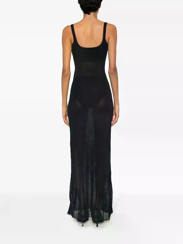 Jacquemus La Robe Maille Oranger Dress