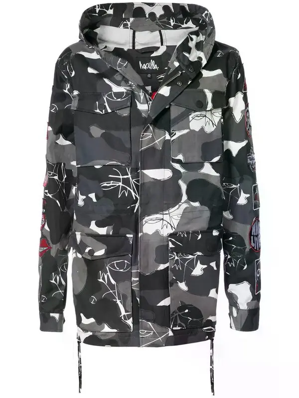 HACULLA. Kustom Camouflage Coat - Grey