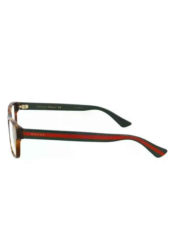 Gucci Rectangular-frame Glasses