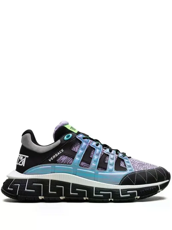 Versace Trigreca Sneakers - Black