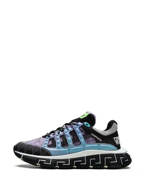 Versace Trigreca Sneakers - Black