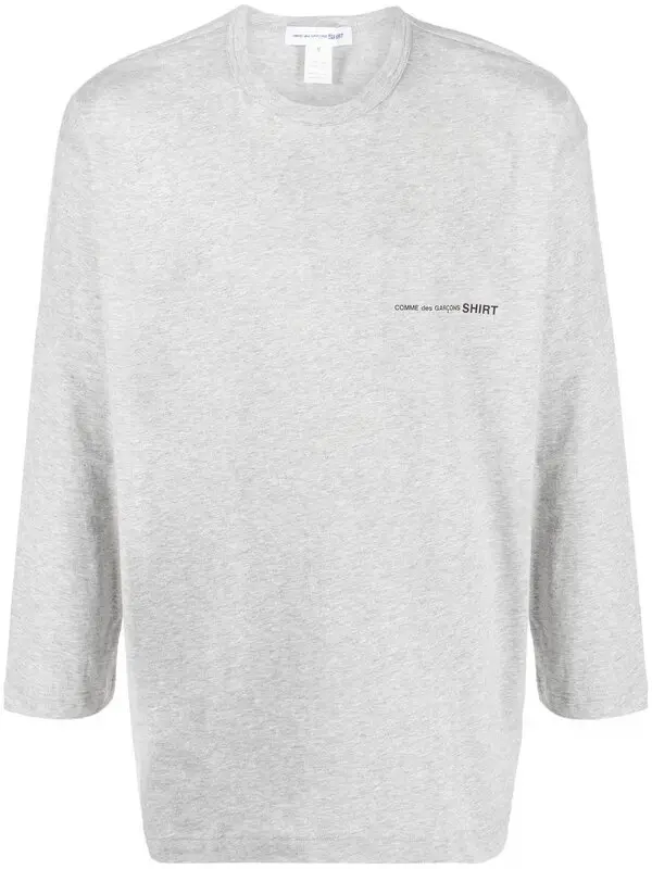 Comme Des Garçons Logo-print Long-sleeve T-shirt