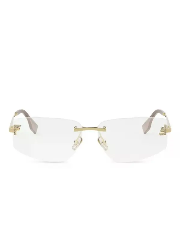 Fendi Rimless Glasses