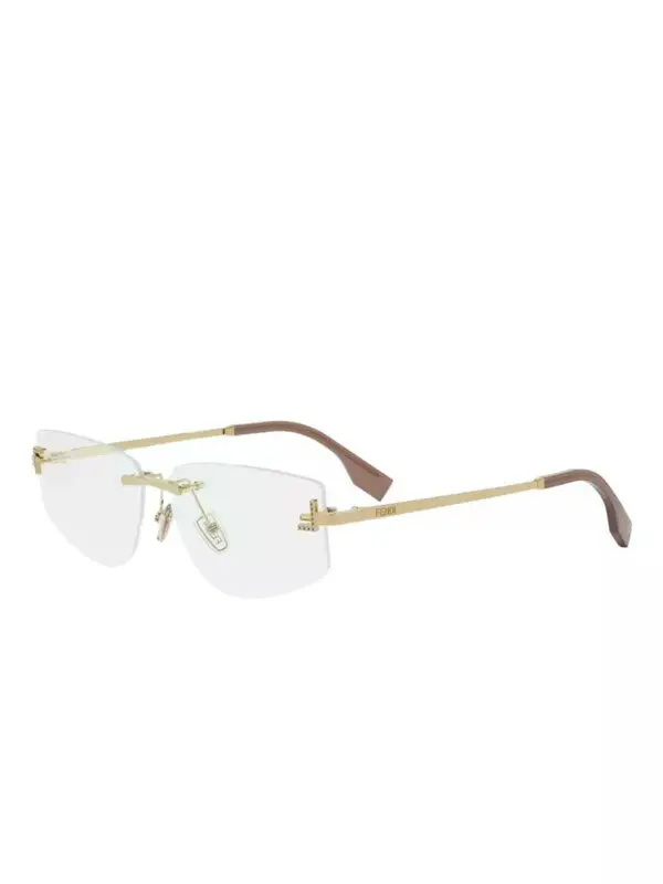 Fendi Rimless Glasses
