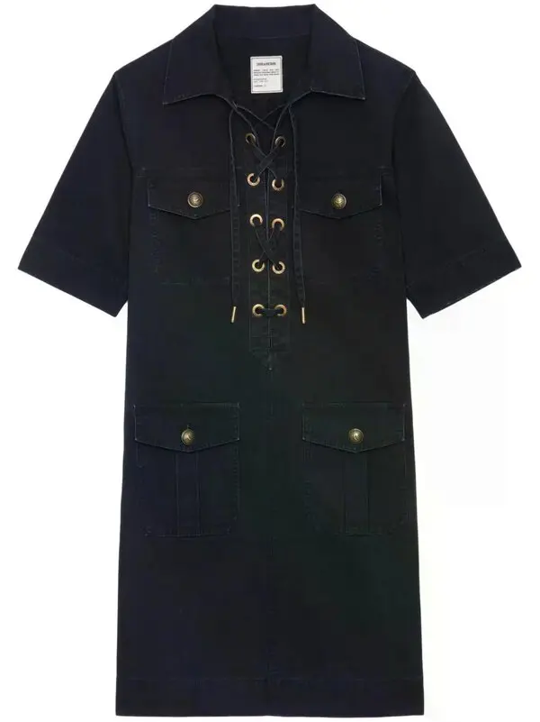 Zadig&Voltaire Record Mini Dress - Black