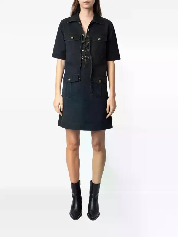 Zadig&Voltaire Record Mini Dress - Black