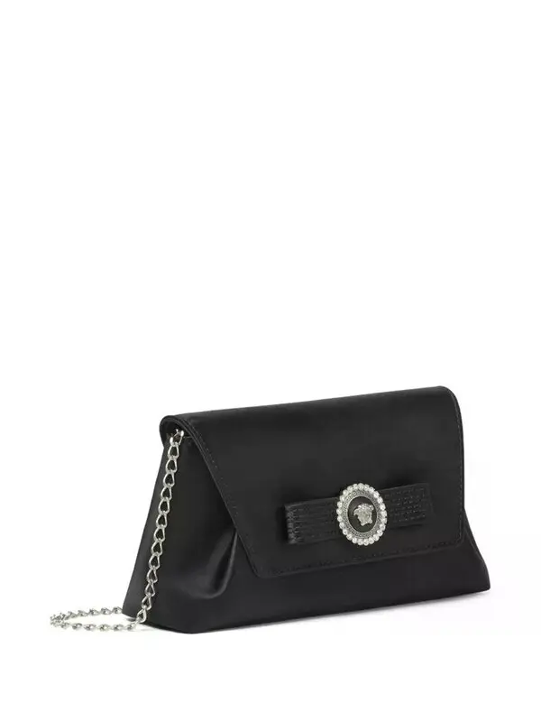 Versace Ribbon Crystal-embellished Clutch Bag