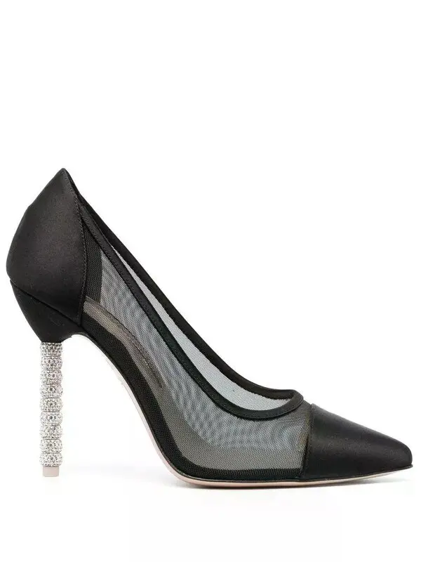 SOPHIA WEBSTER Jasmine 110mm Crystal-embellished Pumps