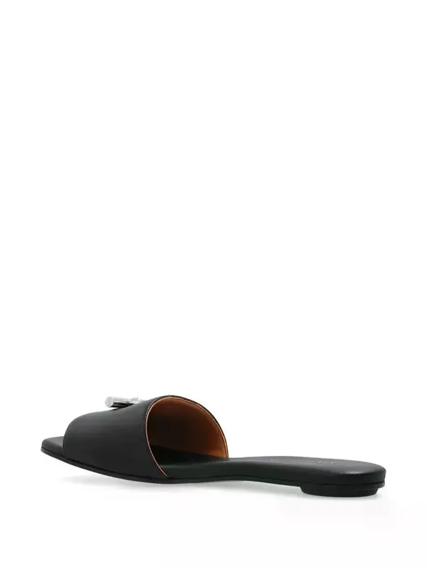 Alexander McQueen Arc Slides - Black