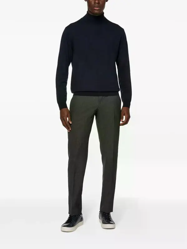 Boggi Milano Merino-wool Roll-neck Sweater