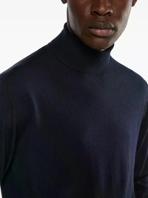 Boggi Milano Merino-wool Roll-neck Sweater