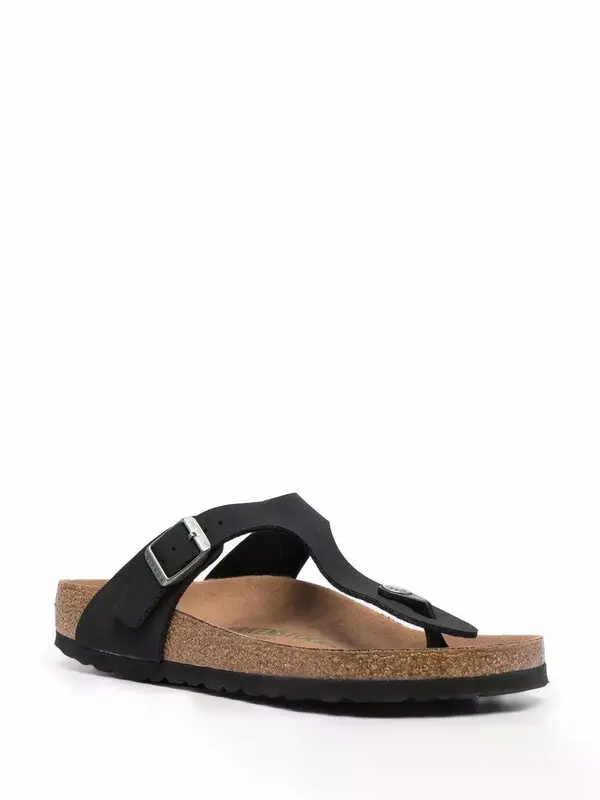 BIRKENSTOCK Gizeh Birko-flor Flip Flops - Black