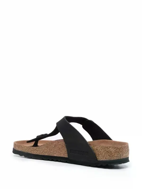 BIRKENSTOCK Gizeh Birko-flor Flip Flops - Black