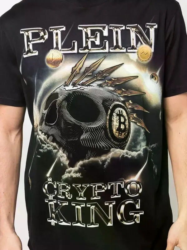 Philipp Plein Crypto King' Cotton T-shirt