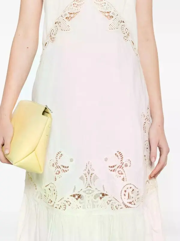 TWINSET Lace-detailed Maxi Dress
