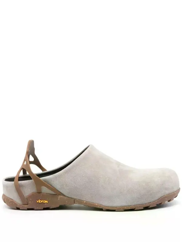 ROA Fedaia Suede Slides - Grey