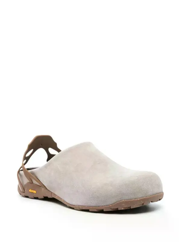 ROA Fedaia Suede Slides - Grey