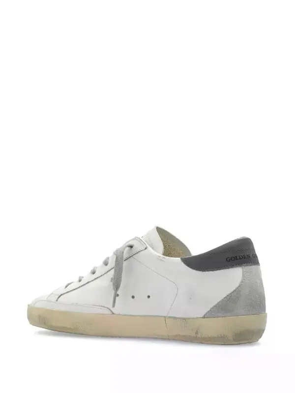 GOLDEN GOOSE Super-star Distressed Leather Sneakers