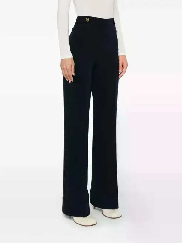 TWINSET Cady High-waist Trousers
