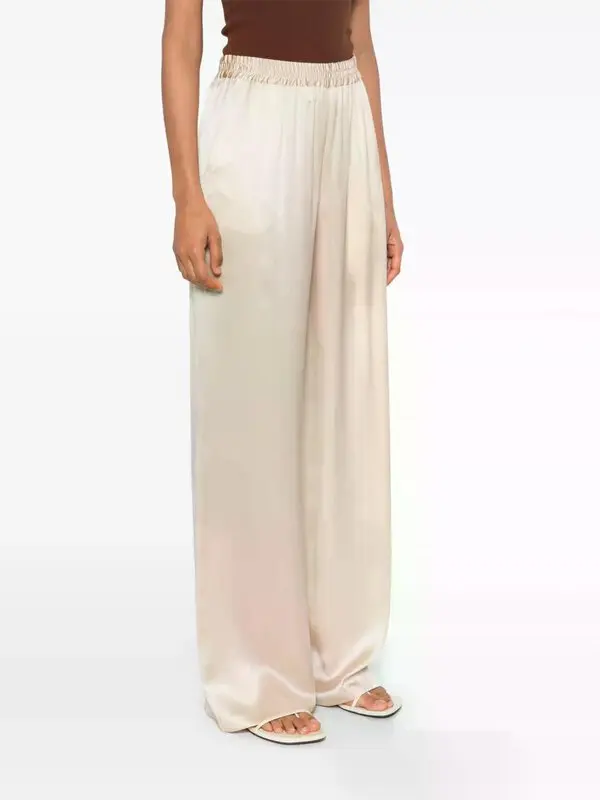 Eleventy Plain Silk Trousers