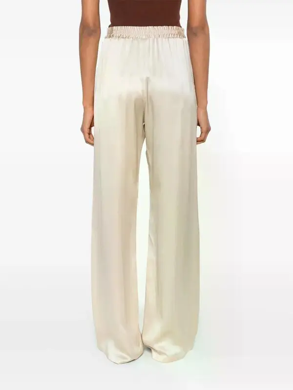 Eleventy Plain Silk Trousers