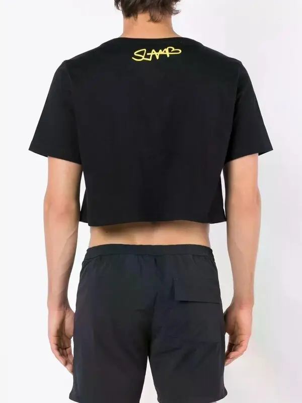 AMIR SLAMA Graphic-print Cotton T-shirt