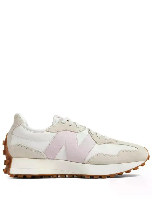 NEW BALANCE 327 Low-top Leather Sneakers - Neutrals