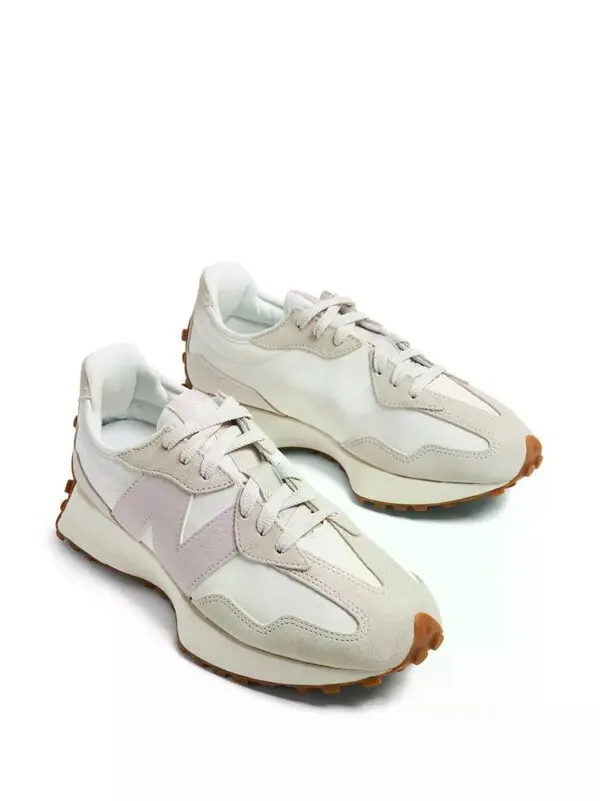 NEW BALANCE 327 Low-top Leather Sneakers - Neutrals