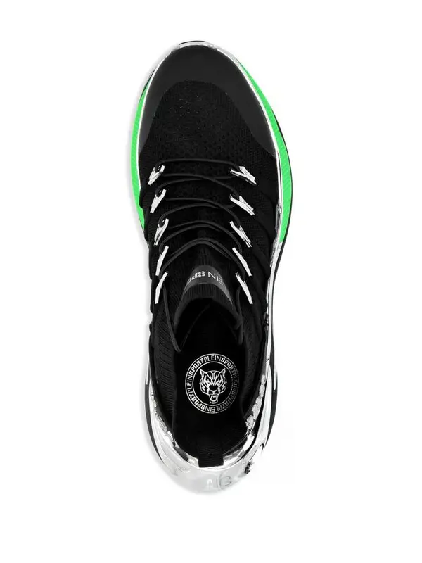 PLEIN SPORT Chrome Surfer Sneakers