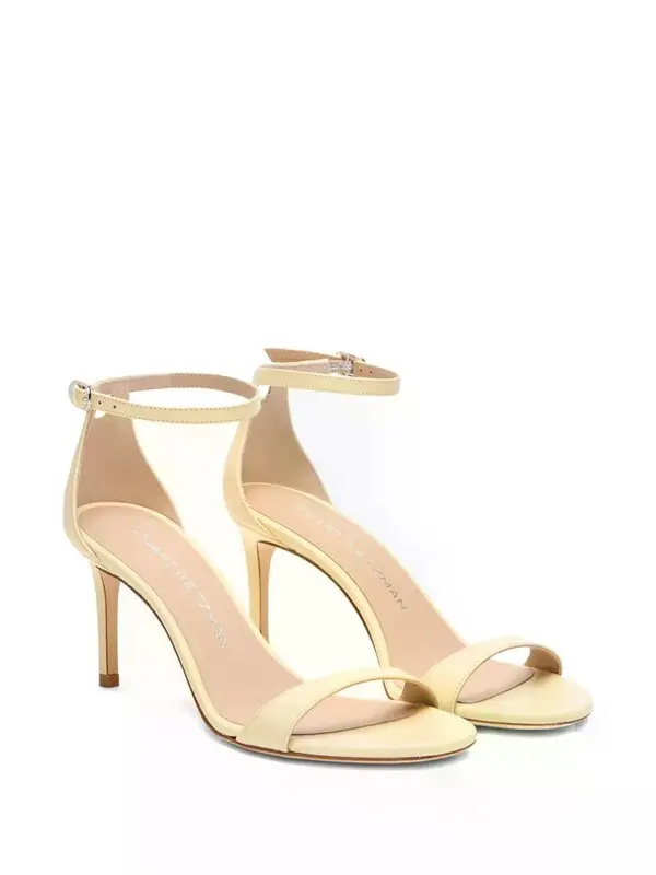 STUART WEITZMAN Round-toe Heeled Pumps - Yellow