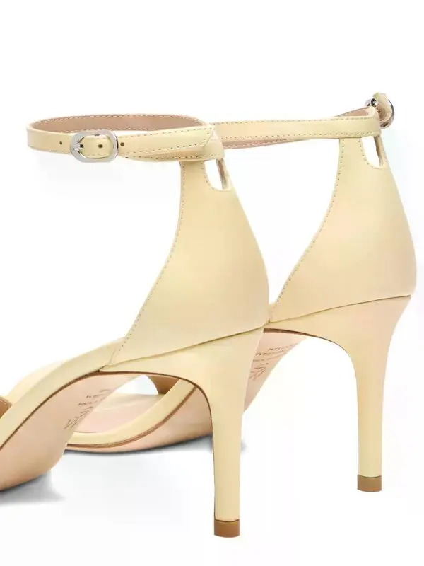 STUART WEITZMAN Round-toe Heeled Pumps - Yellow