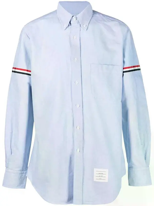 Thom Browne Grosgrain Armband Oxford Shirt