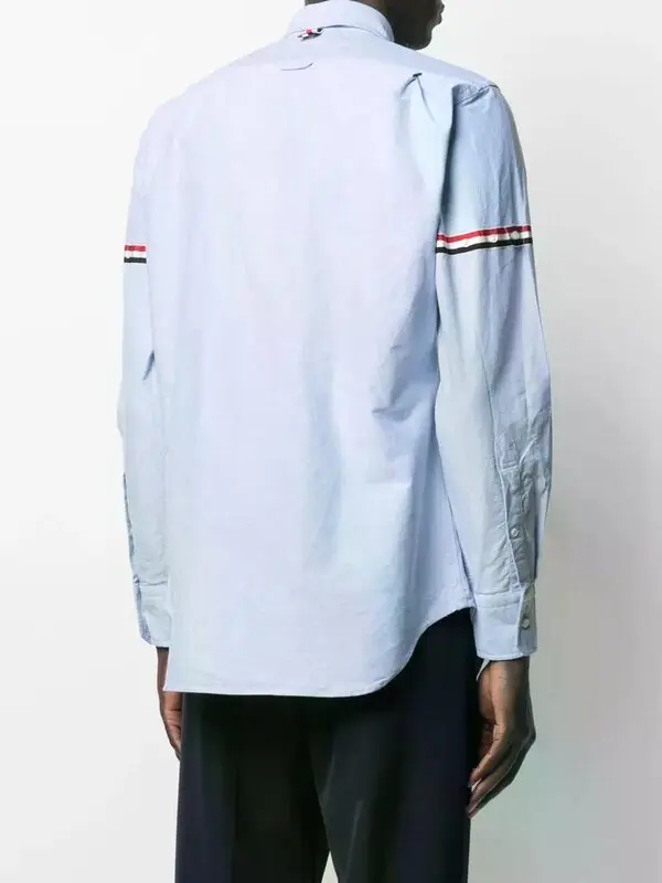 Thom Browne Grosgrain Armband Oxford Shirt