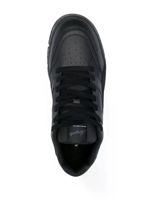 Axel Arigato Area Lo Leather Sneakers - Black