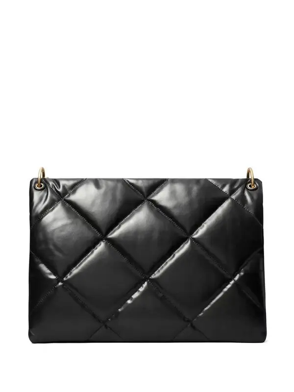 Tory Burch Kira Diamond-quilted Leather Shoulder Bag