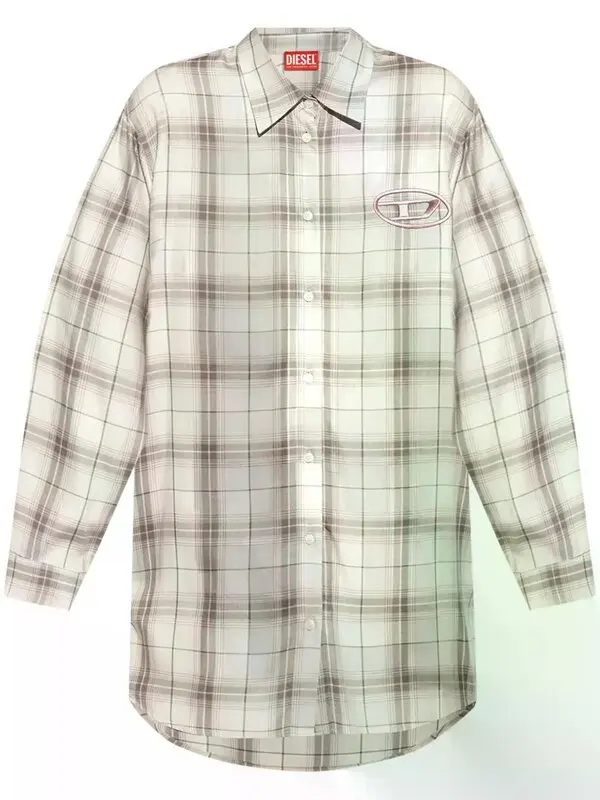 DIESEL® D-dalis-q1 Shirt Dress - Neutrals