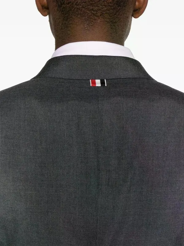 Thom Browne Single-breasted Wool Blend Blazer